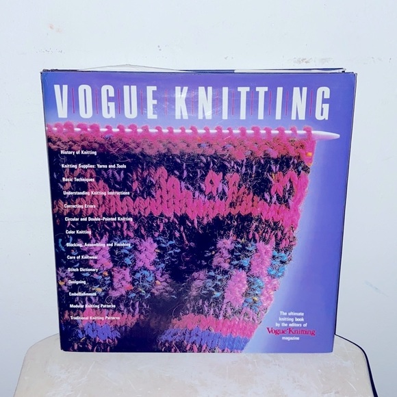 Vogue | Accents | Vogue Knitting The Ultimate Knitting Book By The ...